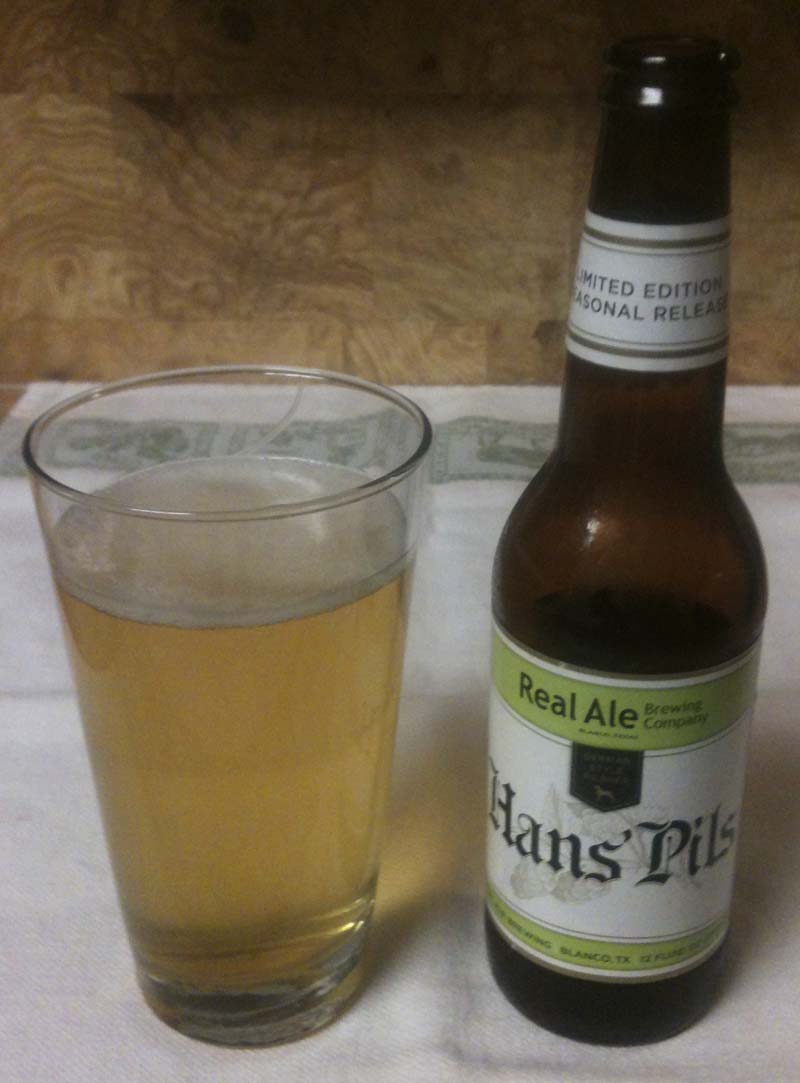 EffDub Pub: Real Ale Hans' Pils ....