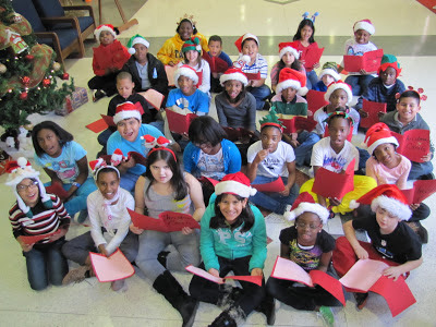 Your Permanent Record: Gibson Elementary Students Sing and Give Gifts ...