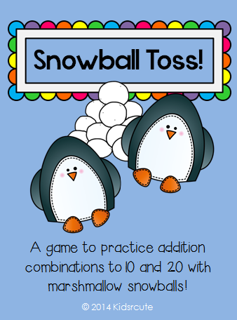 First Grade Gallery- Lessons for Little Learners: Freebie Winter Math ...