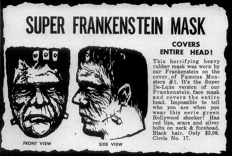 The Masks of Famous Monsters - Issue #3 | Blood Curdling Blog of ...