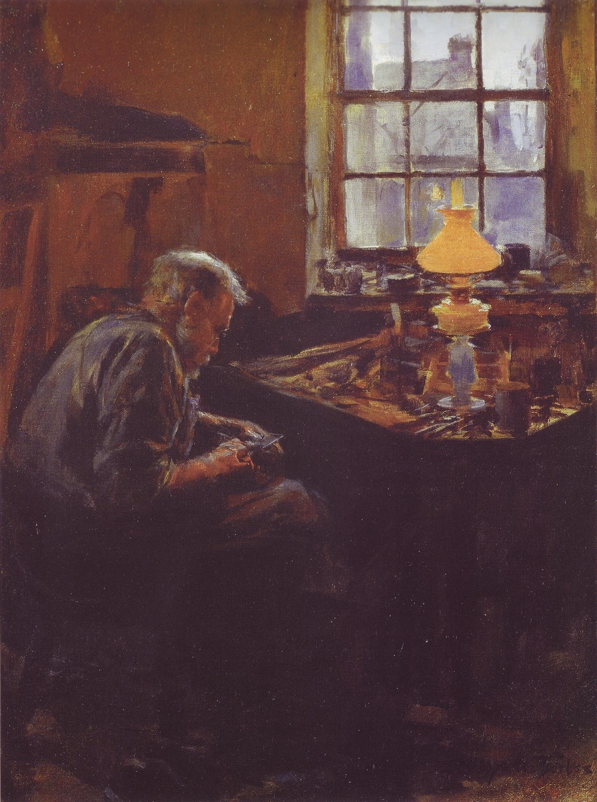 Irish Artist "Stanhope Forbes" - A Plein Air Genre Painter