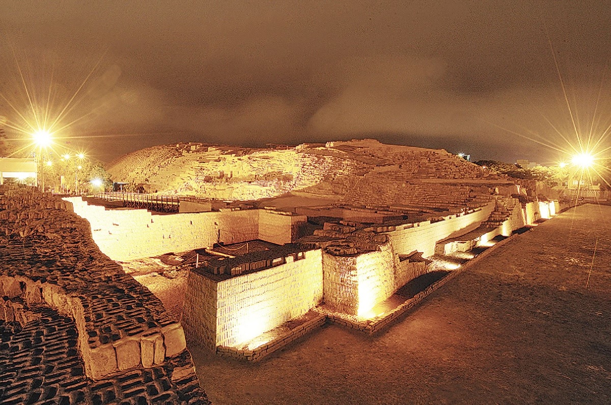 Huaca Pucllana en Miraflores
