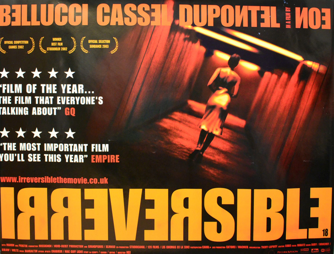 NIDO DE CUERVOS. Cine fantástico y de terror : Crítica: Irreversible