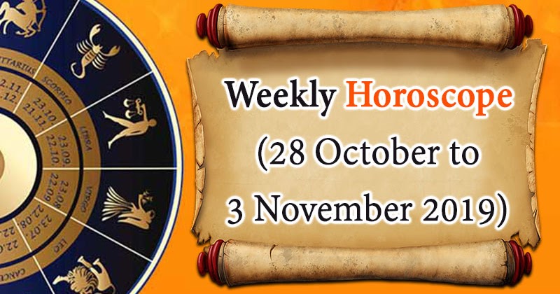 AstroSage Magazine: Weekly Horoscope 28 October - 03 November 2019