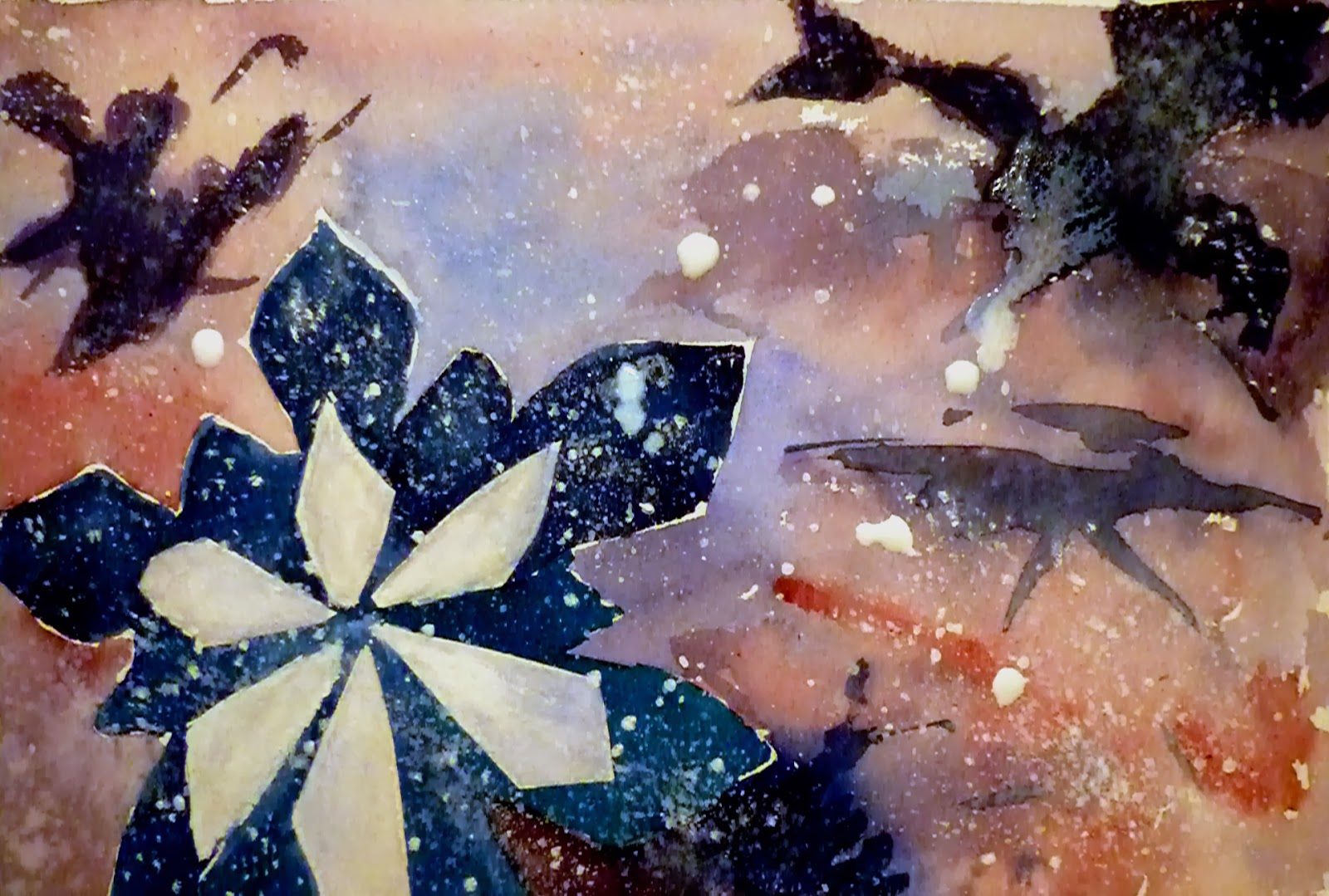 aquarel·listesdegirona: Concurs de Nadales 2013