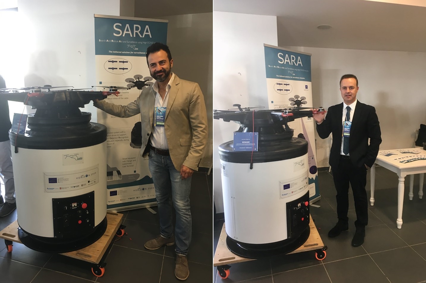 Il drone SARA mostrato in versione definitiva ad Ostia al Sea Drone ...