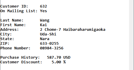My C++ Playground: Programming Challenge 15.8 - PreferredCustomer Class