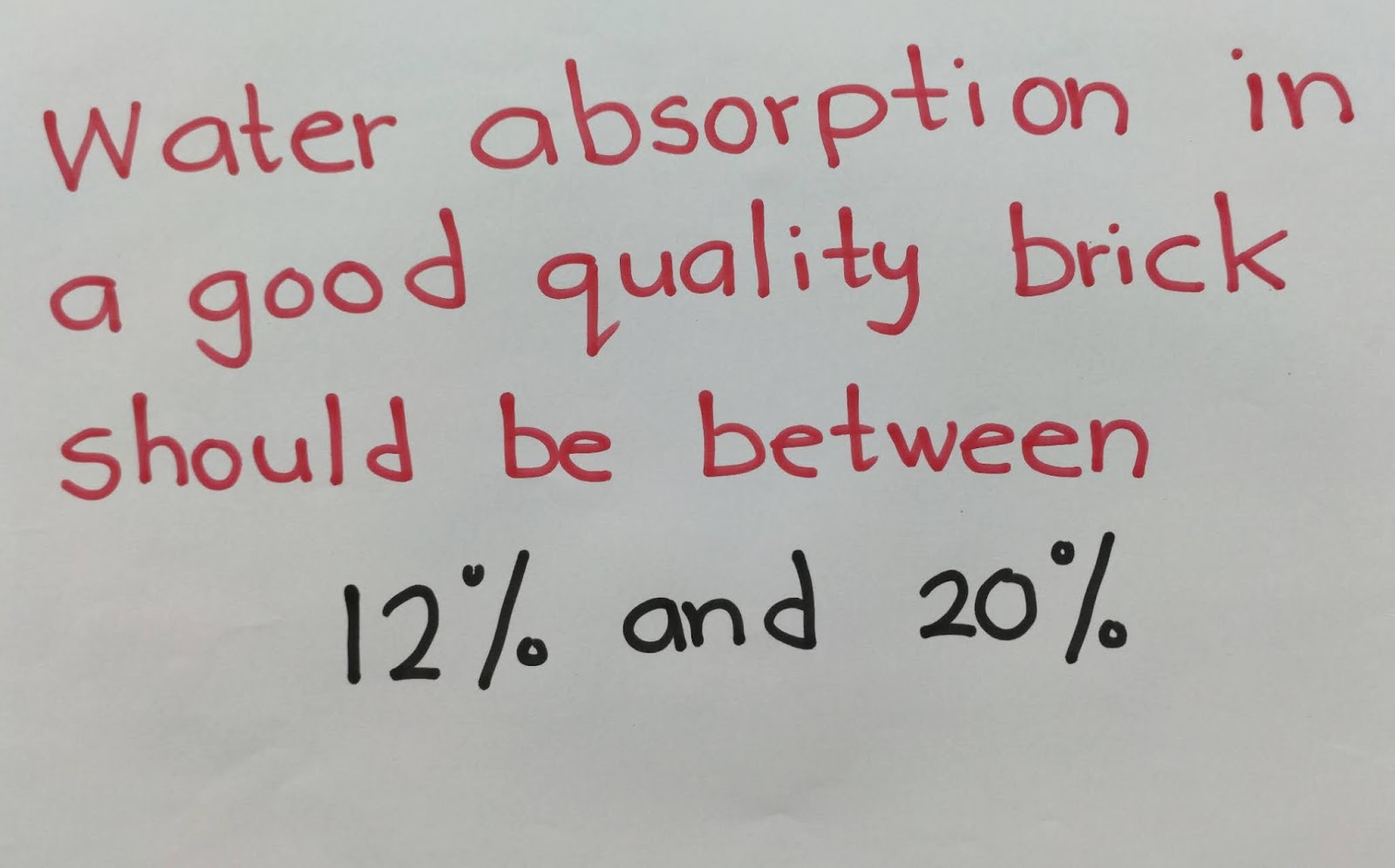 How To Calculate The Water Absorption Of A Brick - Part 01 ...
