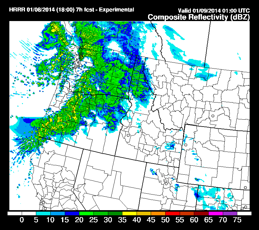 Inland Northwest Weather Blog: Snow, Rain, Wind, (and Thunder?)