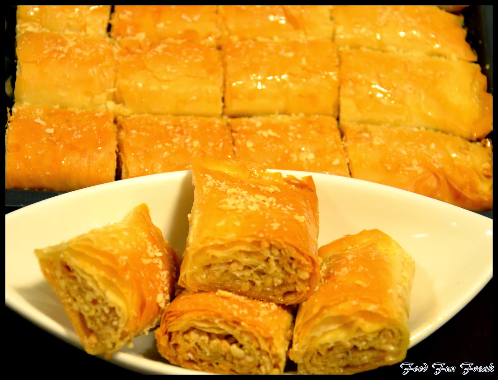 Homemade Baklava ~ Food Fun Freak