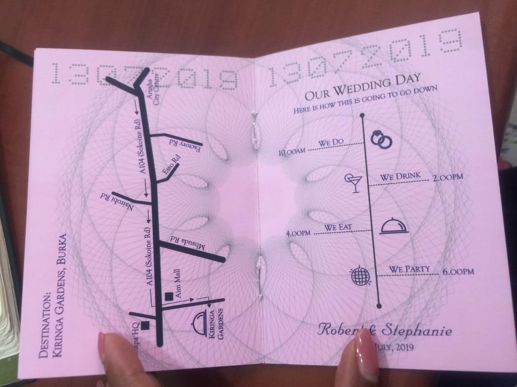 STEPHANIE SILAS KAAYA NA ROBERT FRANCIS LOWASSA WAMEREMETA ARUSHA ...