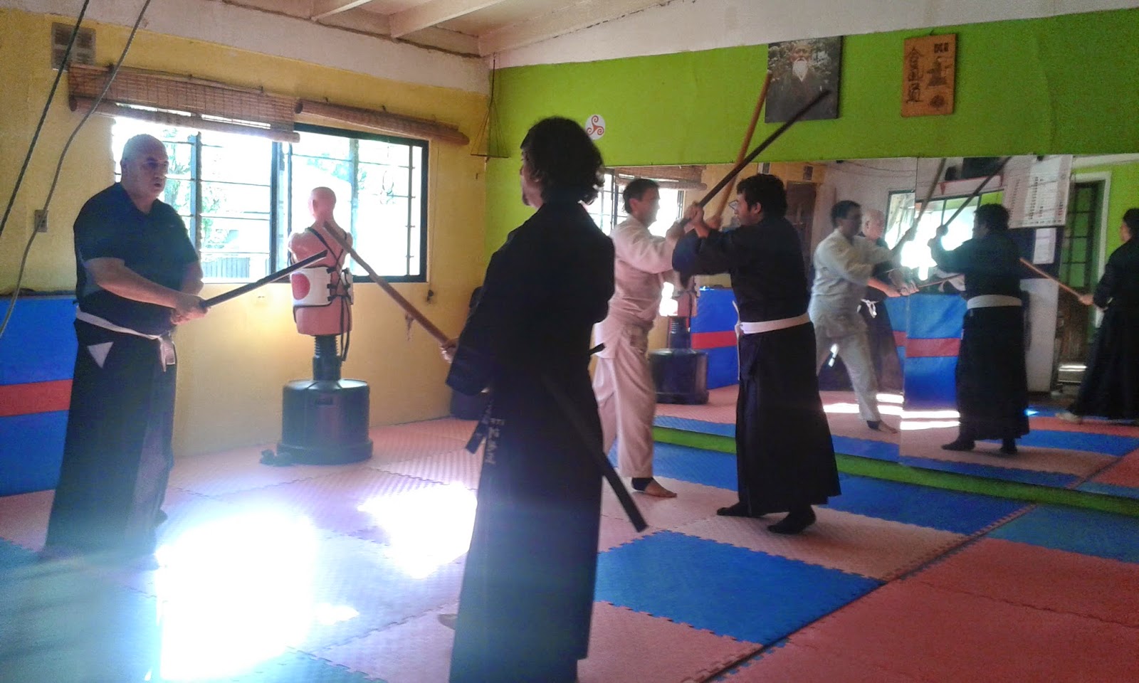 ESPADA SAMURAI: Clases en "Samurai Kumdo kwan", practica de técnicas de ...