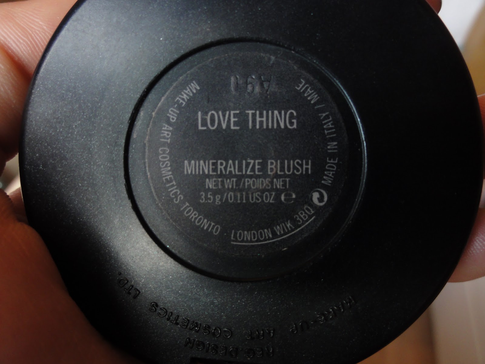 Makeuptology: MAC Love Thing Blush Review + Swatches
