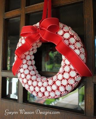 Allred Design Blog: Inspired by Pinterest: Candy Cane Projects