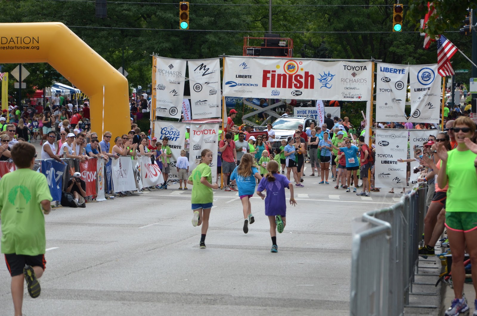 To Infinity and Beyond...: Hyde Park Blast Kids Run