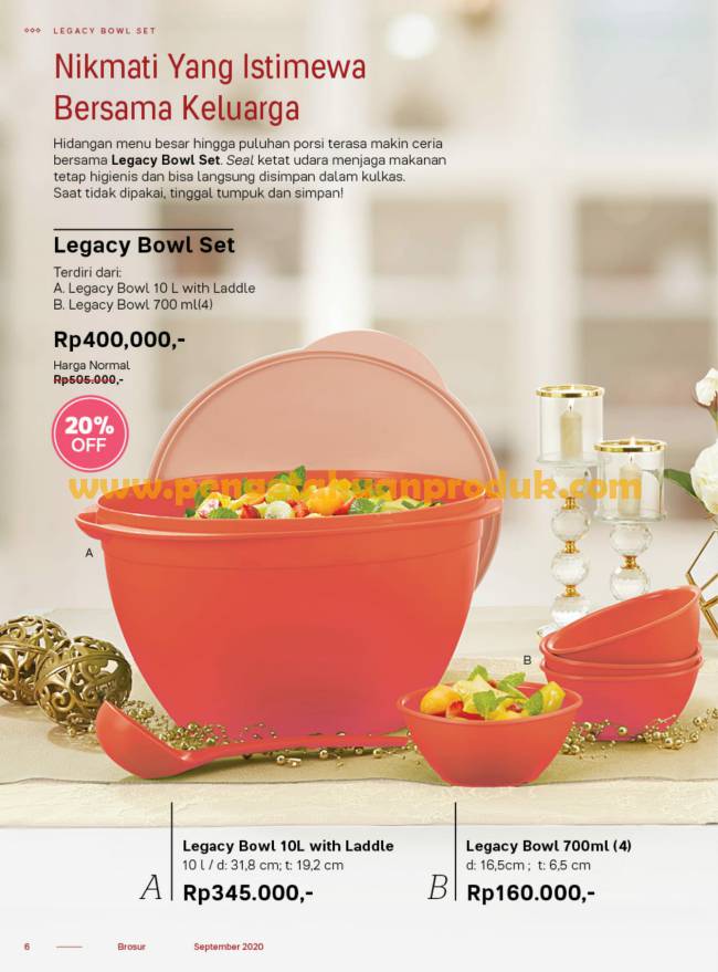 Katalog Tupperware Terbaru September 2020 Promo Brosur - Pengetahuan ...