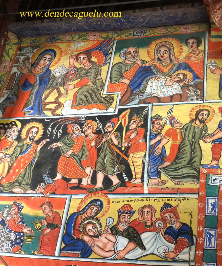 dendecaguelu: Los monasterios coptos de la península de Zeghe, en Etiopía.