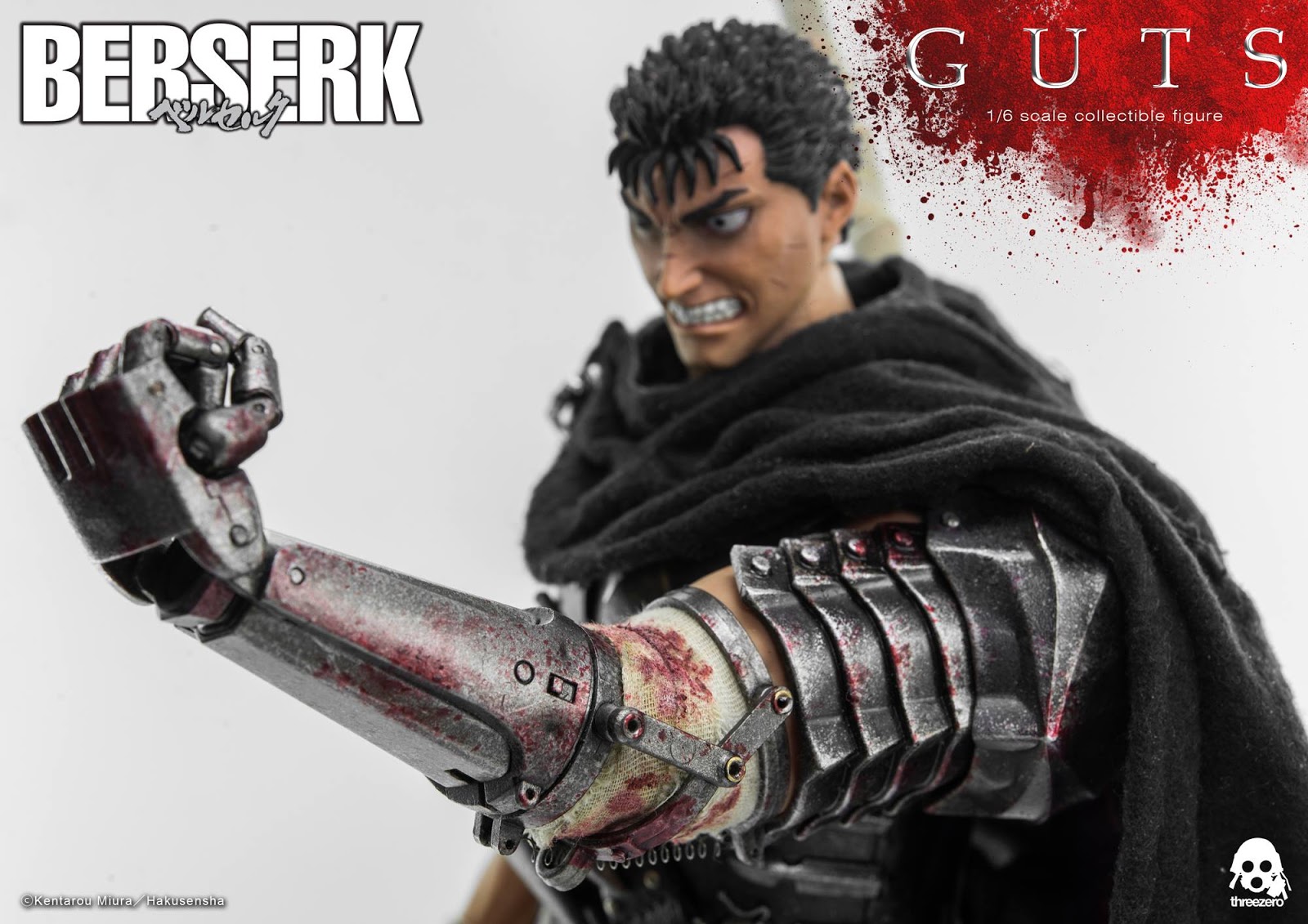toyhaven: Preview ThreeZero 1/6th scale Berserk Guts 12-inch (32cm ...