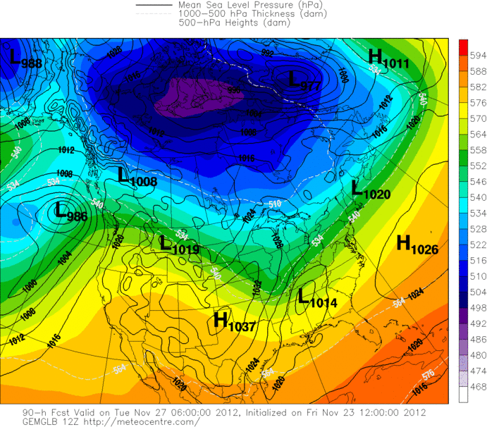 The Weather Centre: 11/23/12