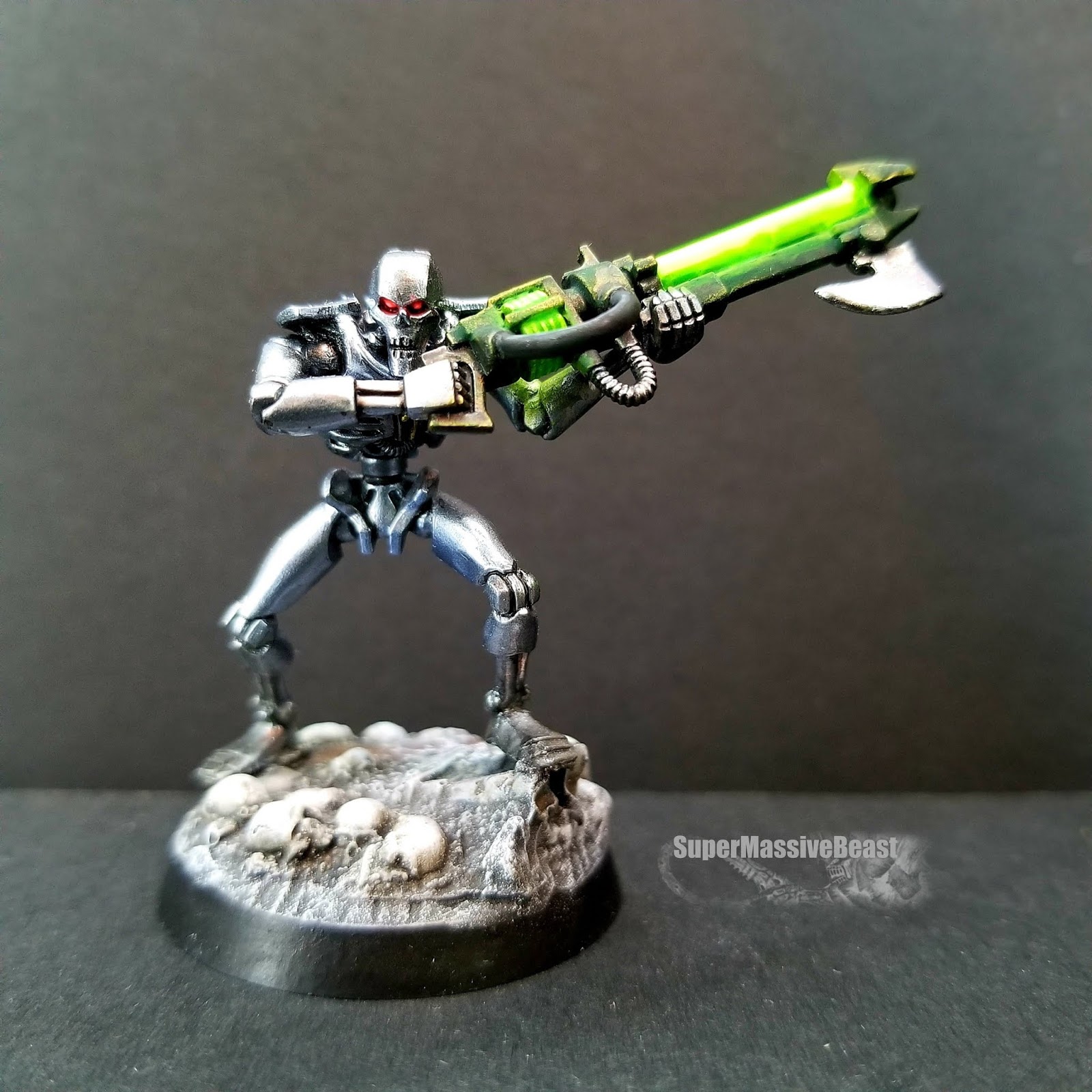 Super Massive Beast: Necrons Rebooted -- First Necron Warrior Unit ...