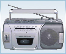 RISING Radio Cassette Recorder RISING