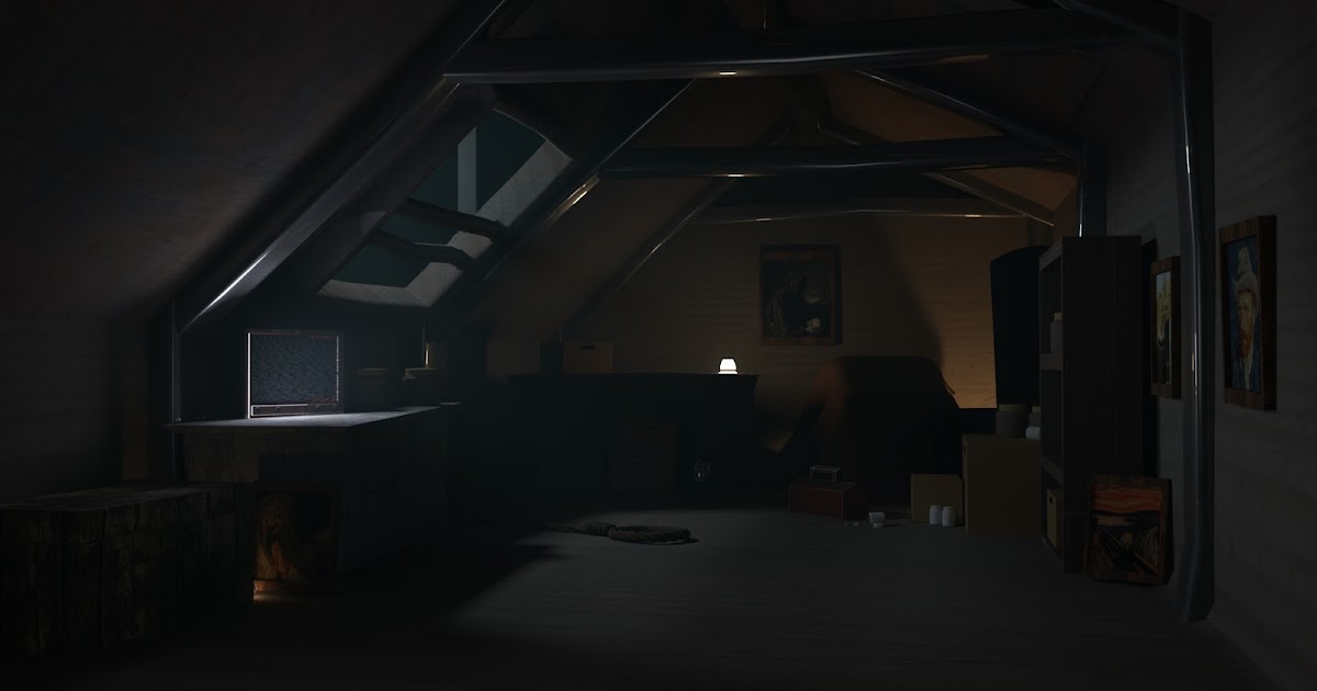 3D Animation: Attic Room