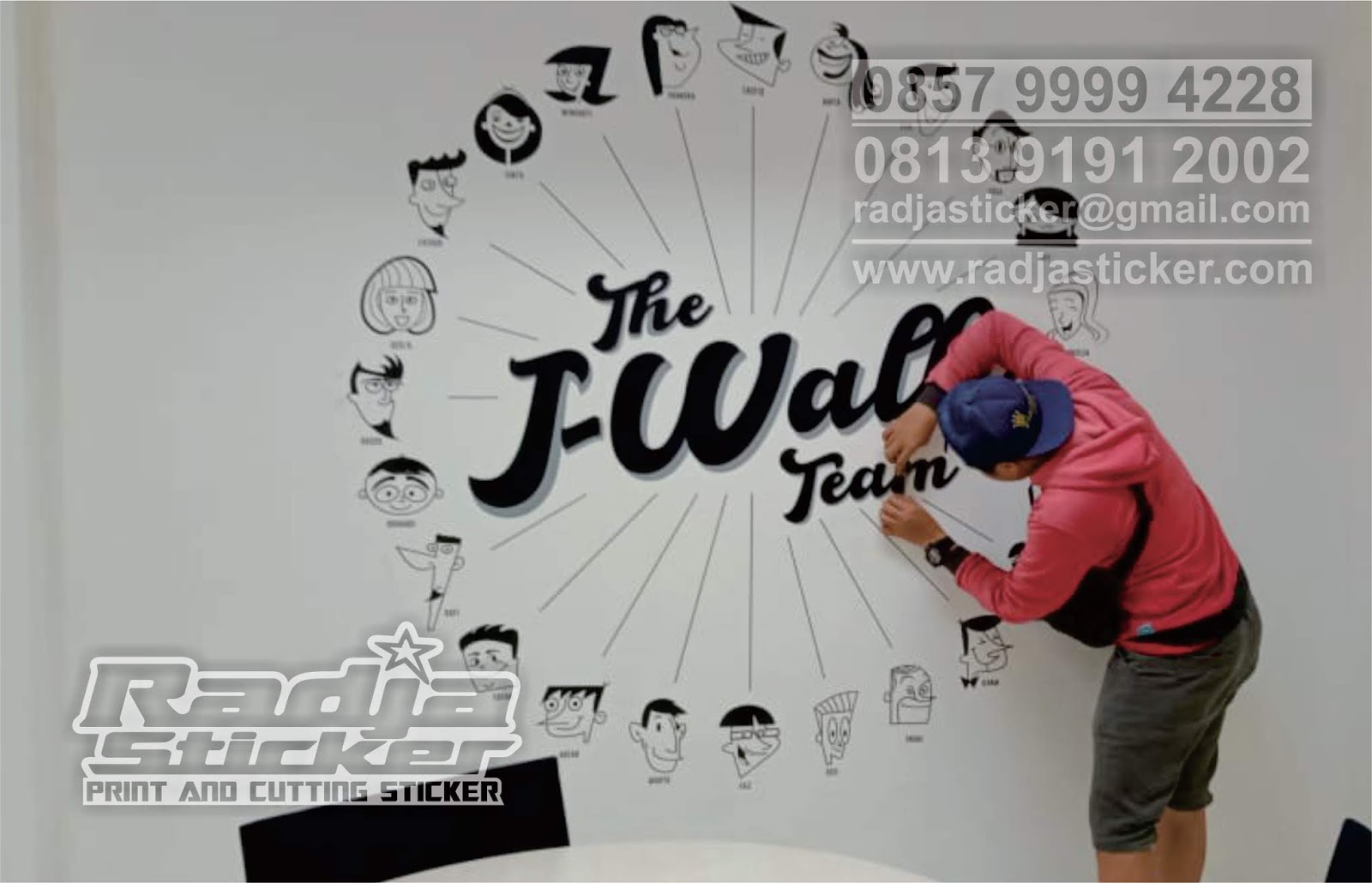 Cutting Stiker Jogja | Wall Sticker | Stiker Dinding | Stiker Tembok ...