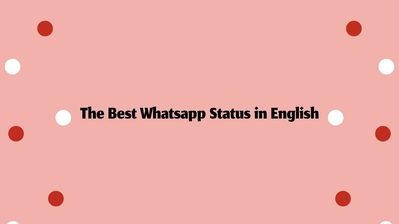 The Best Whatsapp Status In English Status Exclusive The Best Whatsapp Status In English Status Exclusive