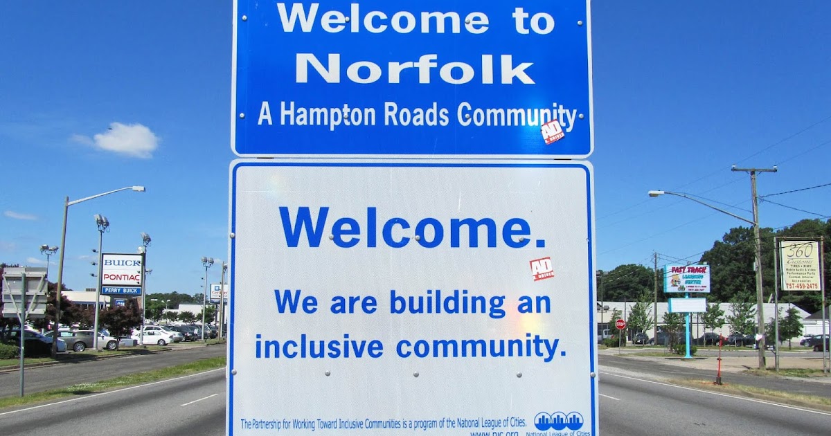 Geographically Yours Welcome: Norfolk, Virginia