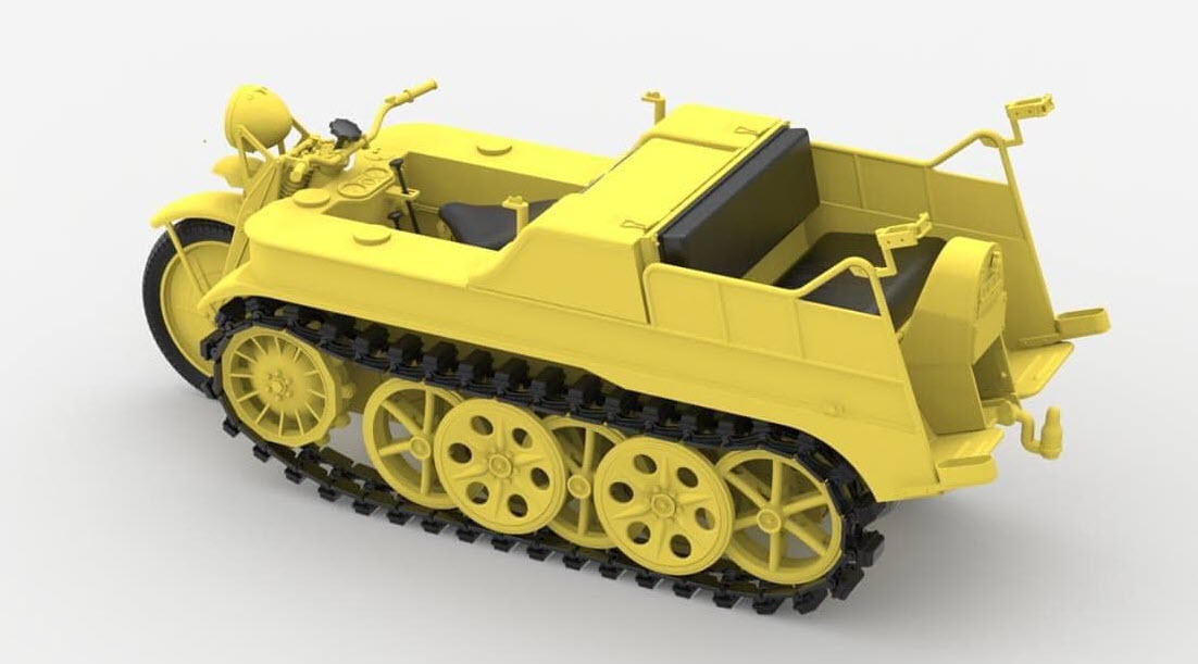 The Modelling News: Preview: WWII German Sd.Kfz.2 Kettenkraftrad ...