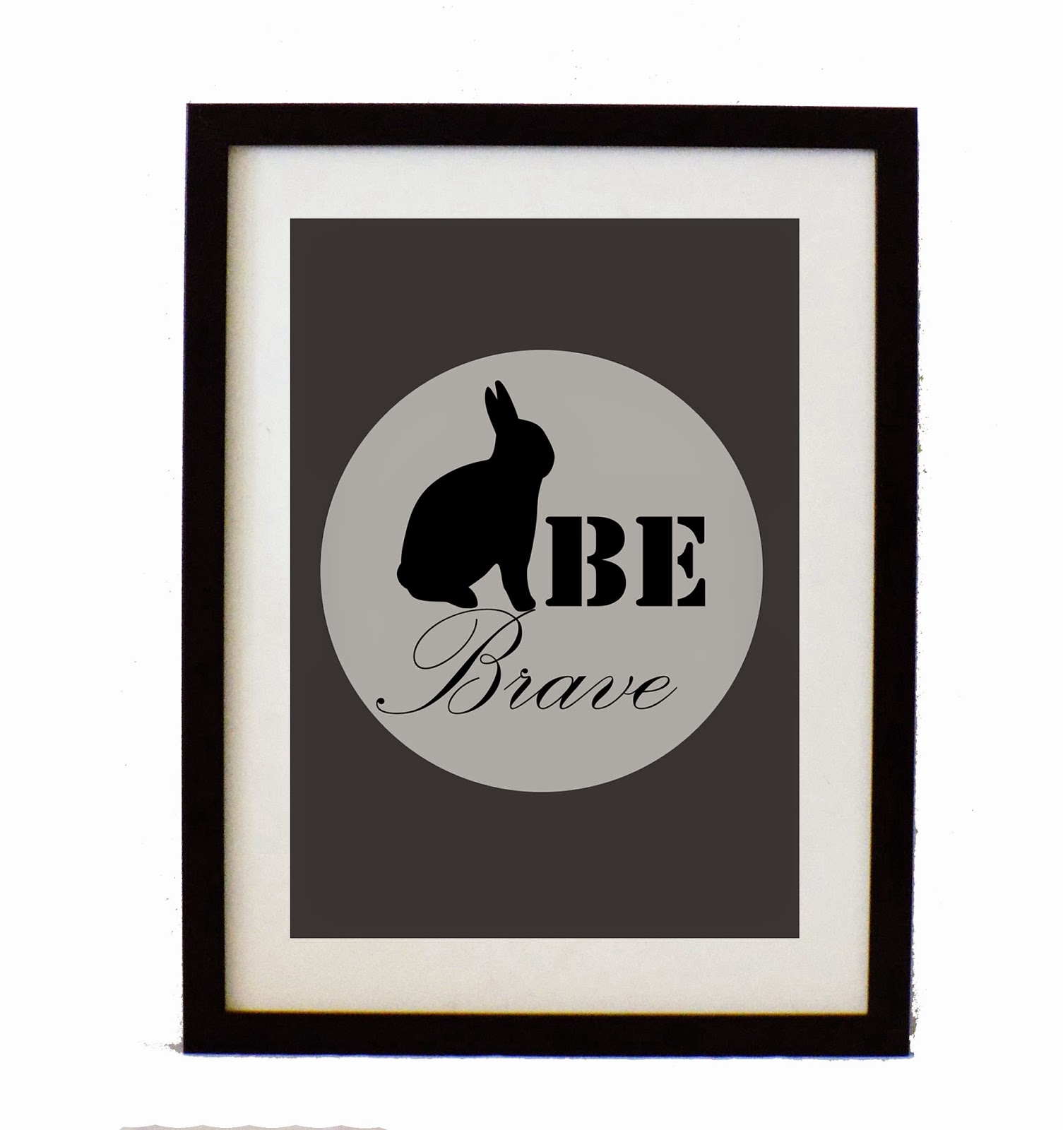 Be brave poster