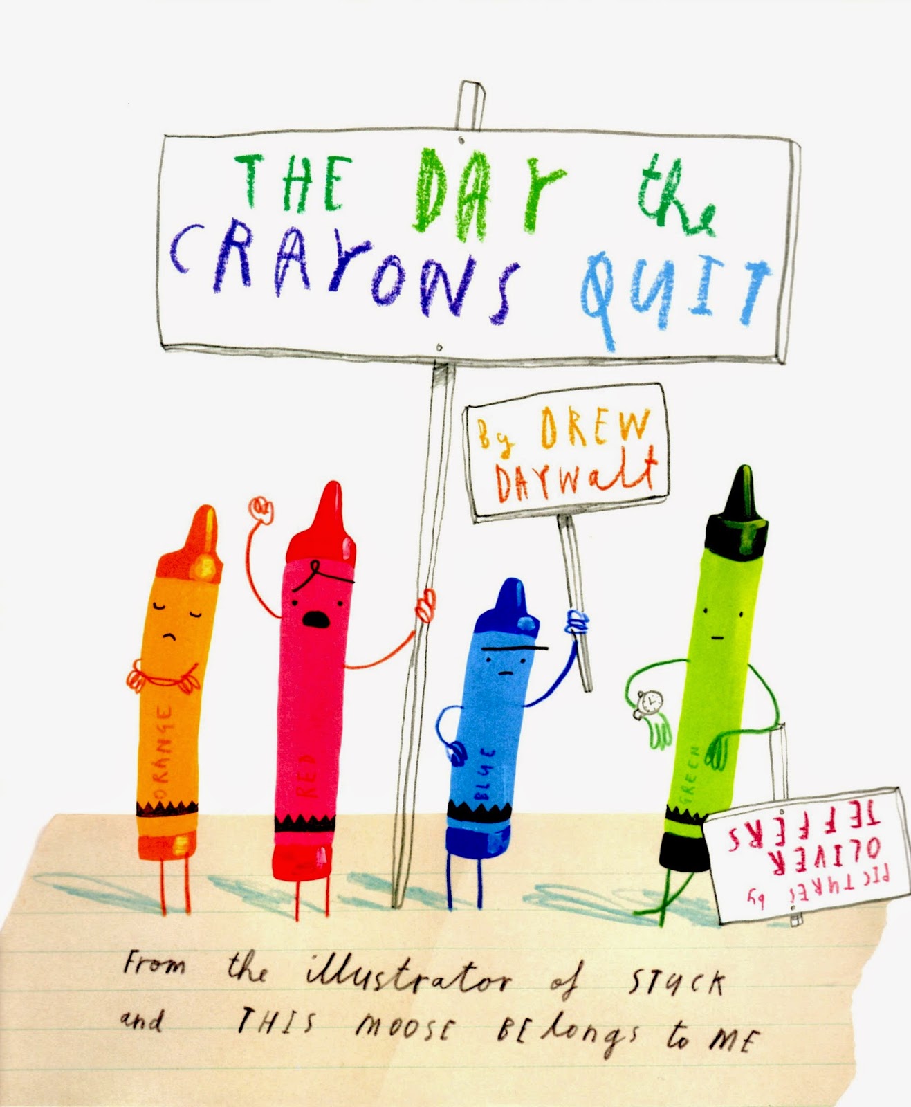 The Summer Kitchen : Children's Book Review - THE DAY THE CRAYONS QUIT ...