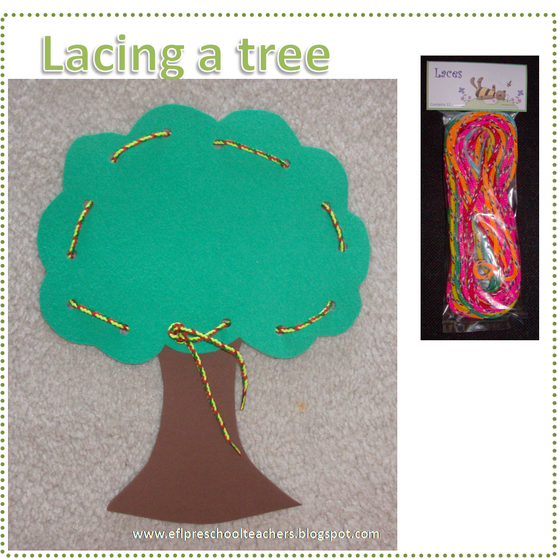 ESL/EFL Preschool Teachers: Trees