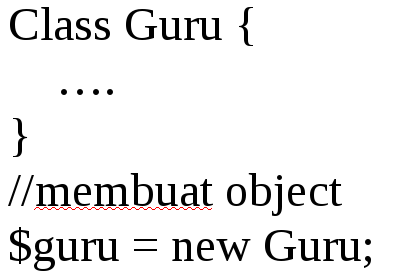 Tutorial PHP OOP Part 2 : Membuat Object Dari Class