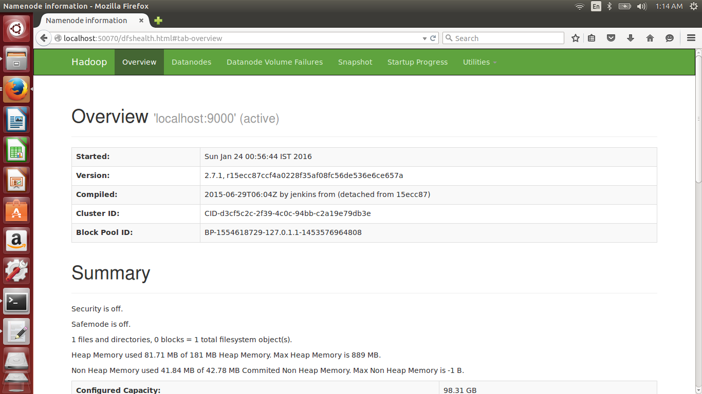 Apache Hadoop Single Node Cluster Setup Javamakeuse Java Big Data Scala Hive Spark