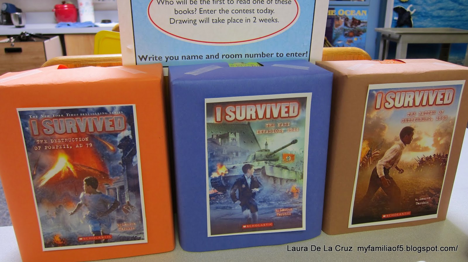 My Familia of 5 - book fair ideas, library, family and food: Library ...