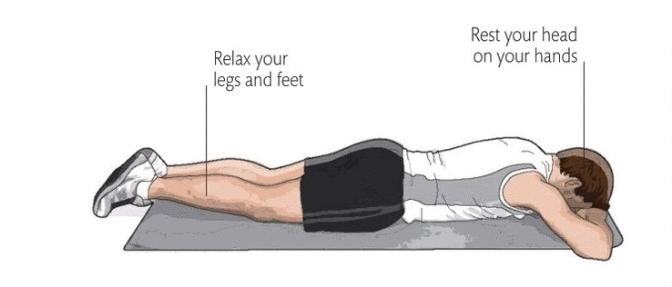 PRONE KNEE BEND EXERCISE