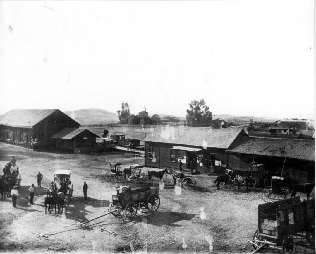 Stockton and Copperopolis Railroad: Down by the Milton Tracks