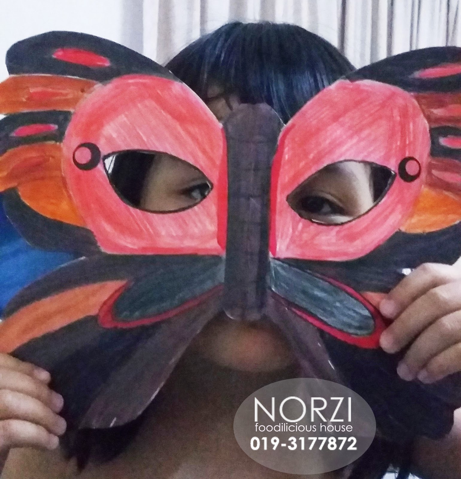Norzi Beautilicious House: BUAT TOPENG MUKA HAIWAN : RAMA-RAMA