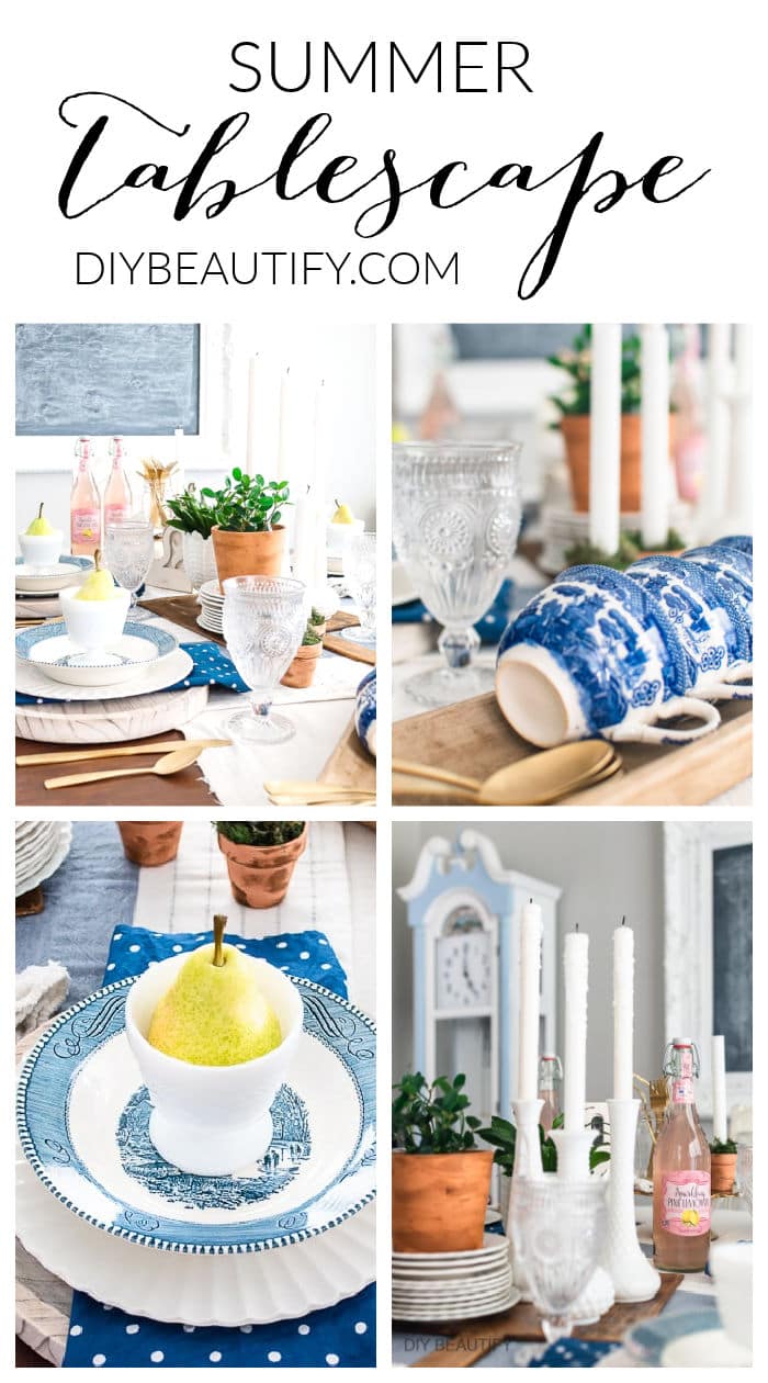 How to Set a Beautiful Summer Table - DIY Beautify - Creating Beauty at ...