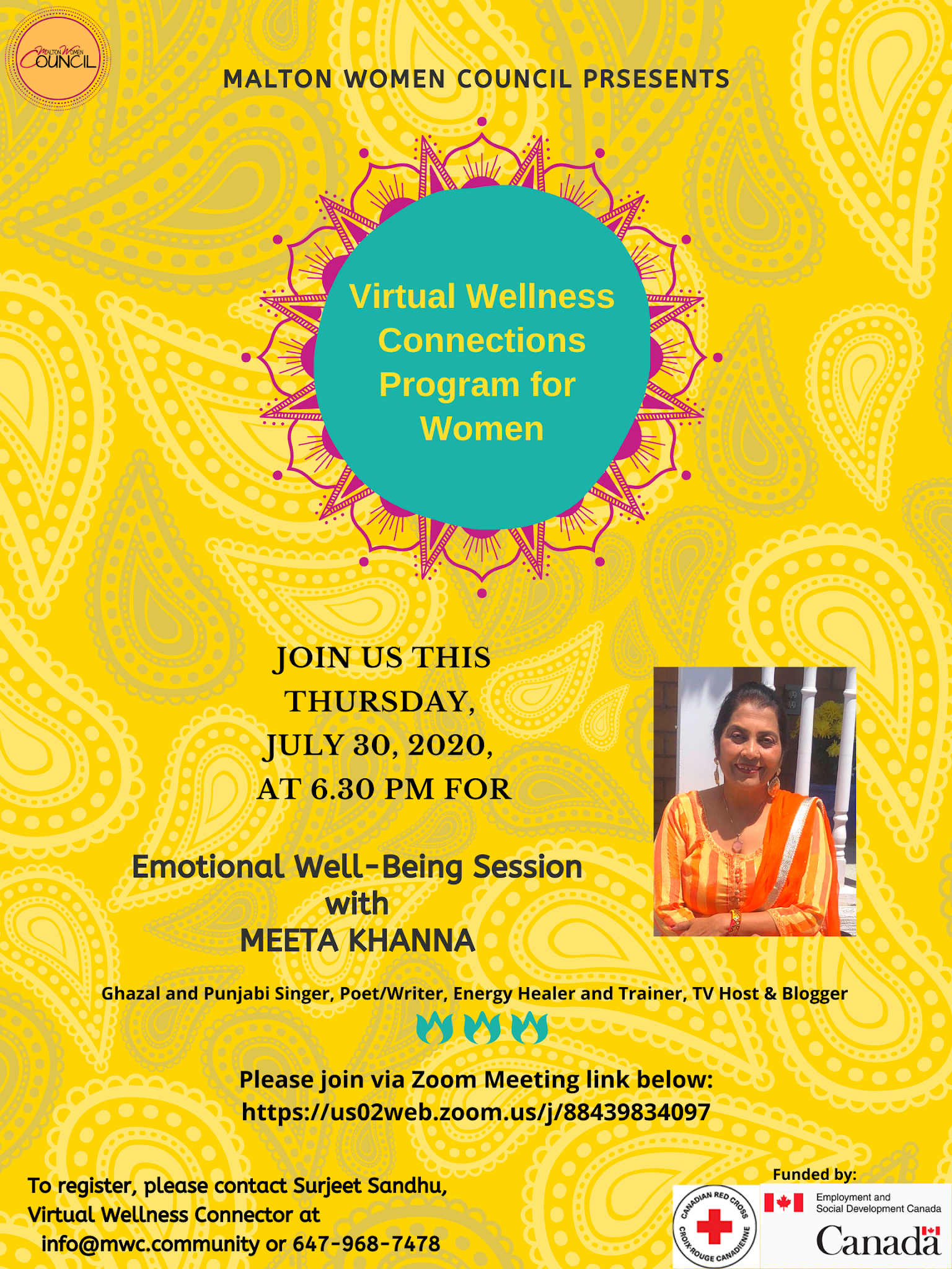 Virtual Wellness Connections Program For Women