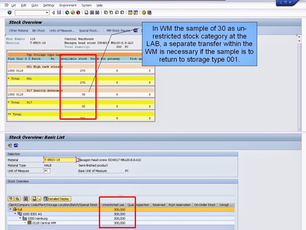 青蛙SAP分享 Froggy's SAP sharing: WMS QM-WM interface Sample Handling 1 ...