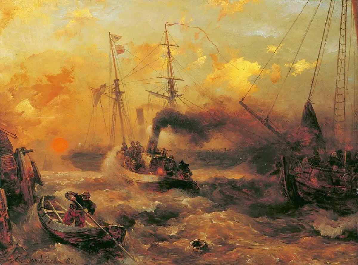 Andreas Achenbach ~ The Dusseldorf School of painting | Tutt'Art ...