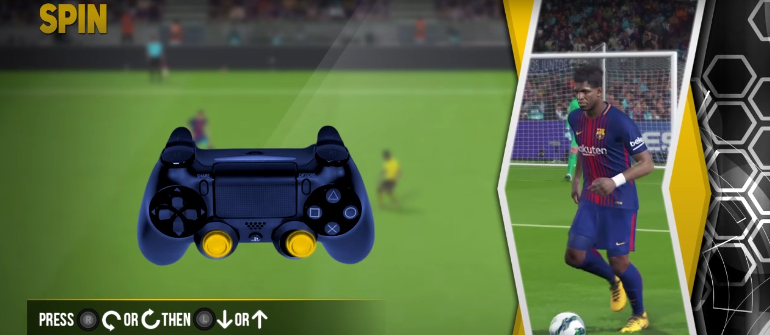 Tutorial Skill move / gocekan PES 2018 terbaru November 2017 - BLOK GAME