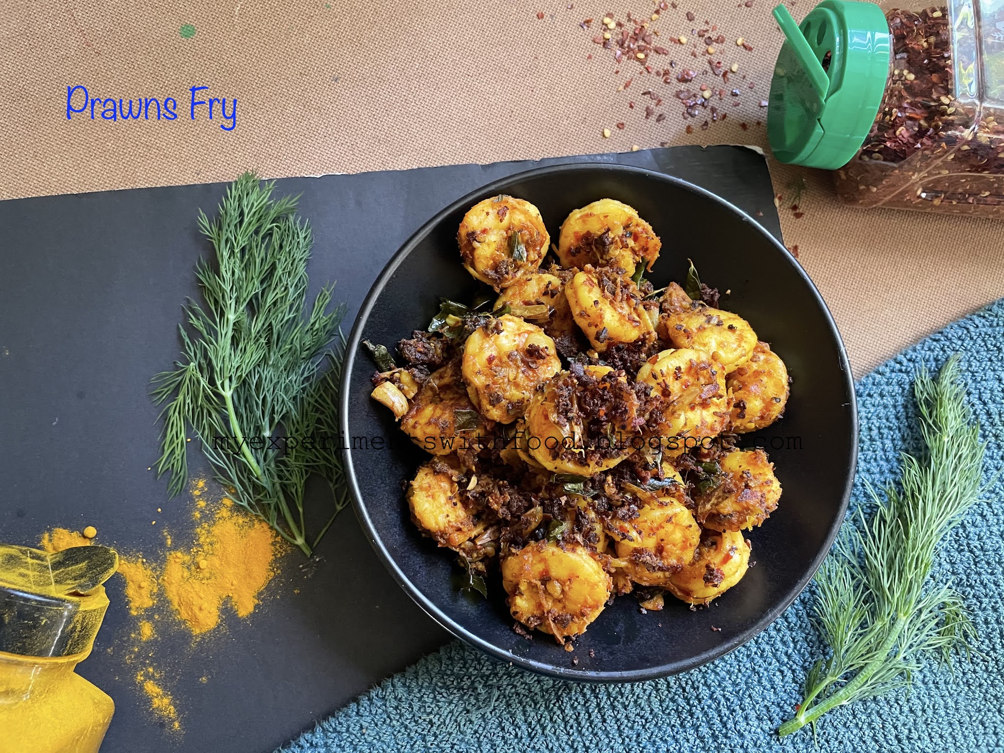 My Experiments With Food: Chef Pillai's Coconut Milk Prawns Fry (Venad ...