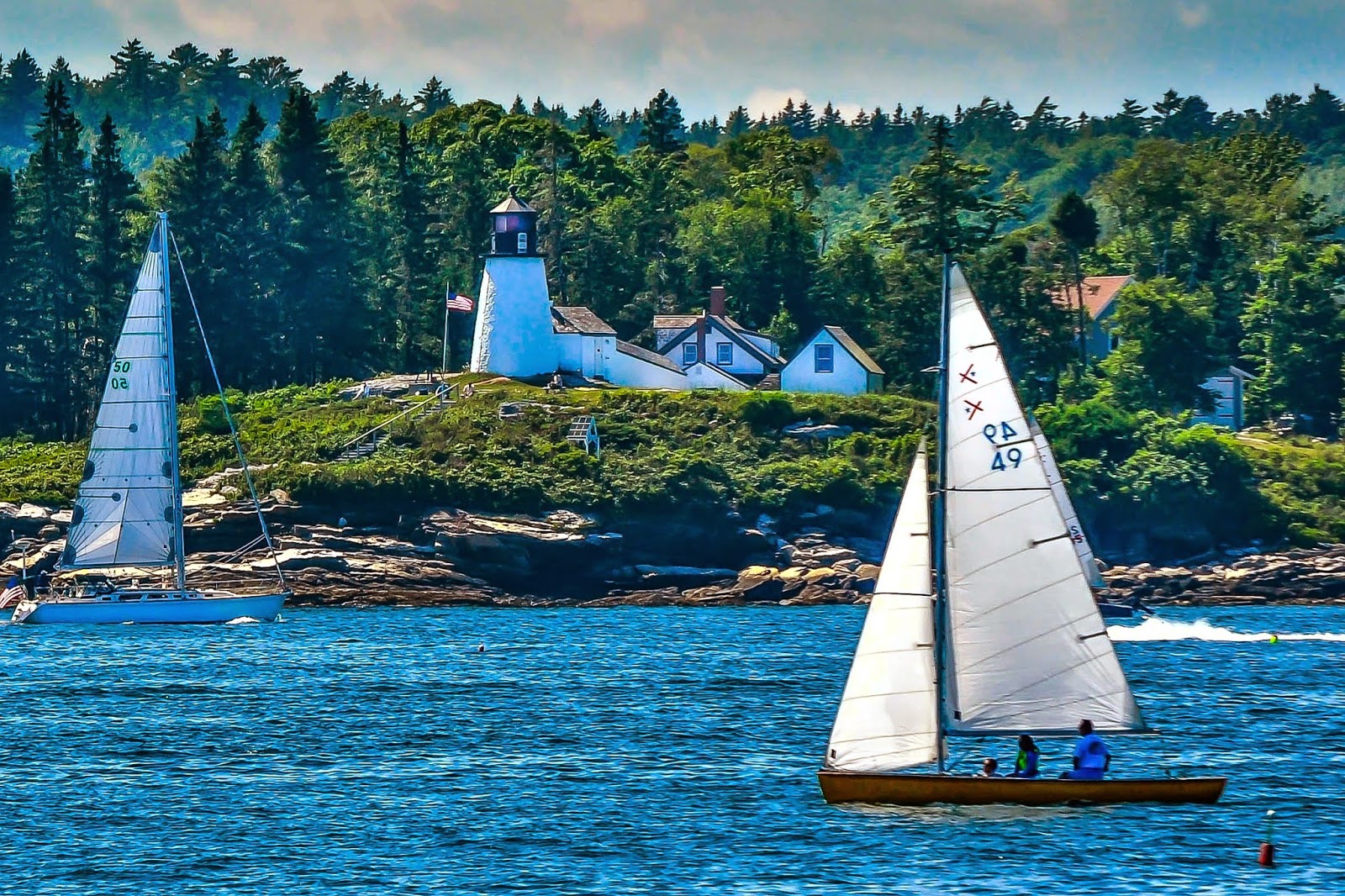 Maine Lighthouses and Beyond: Boothbay and Kennebec Area