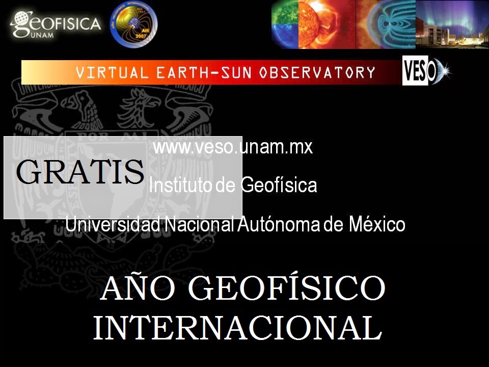 Diapositivas para Geofísica: Año Geofísico Internacional