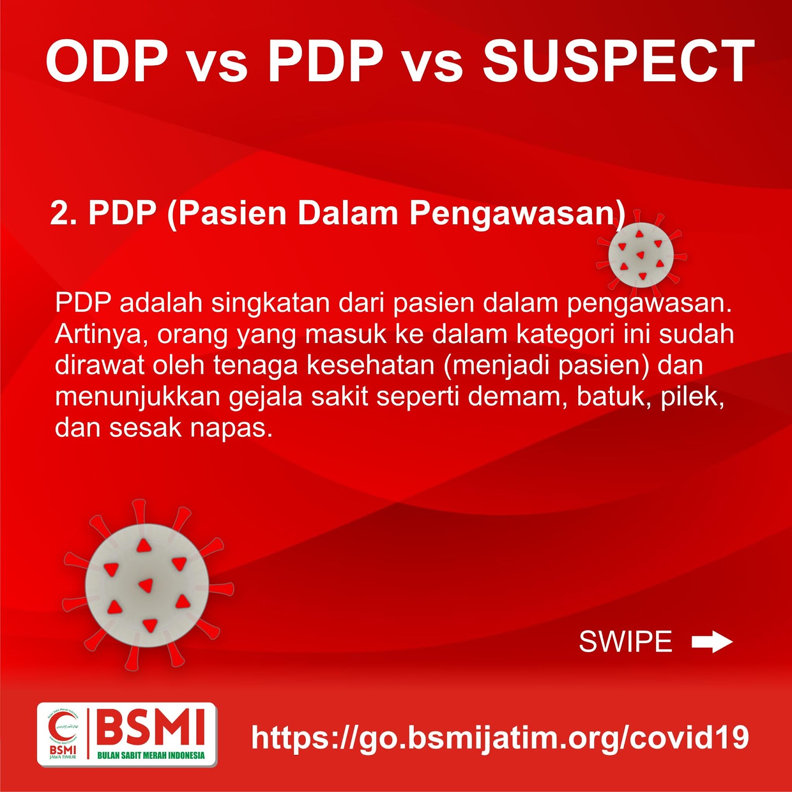 Yuk Kenali Perbedaan ODP vs PDP dan SUSPECT - BSMI JATIM