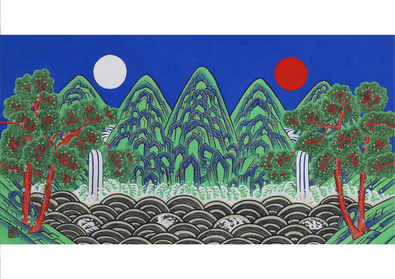 20개의 Traditional Korean Art 아이디어 | 민화, 한국의 미술, 한국화