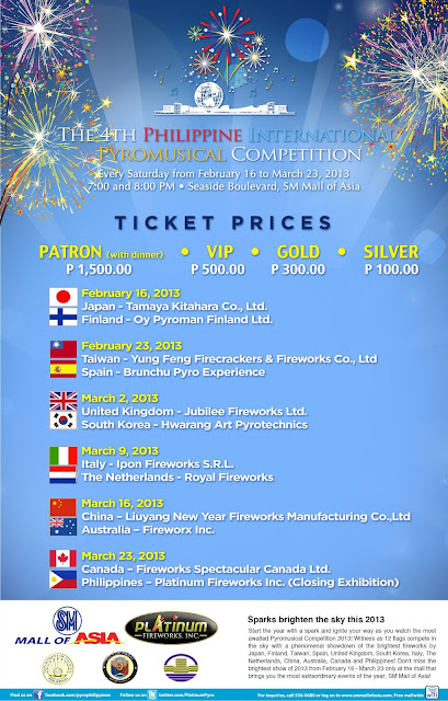 Adventurous Feet: Fireworks Display | SM Mall of Asia - 2013 4th ...